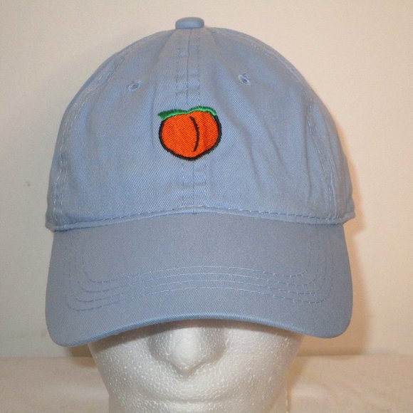 Accessories | Outdoor Cap Light Blue Peach Cap Trucker Hat 54 | Poshmark
